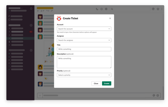 Tasky - The Slack app for Autotask